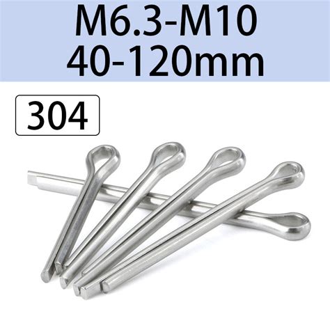 304 Stainless Steel Two Pin Plug With Open Mouth Pin M6 3 M8 M10 Shopee Malaysia