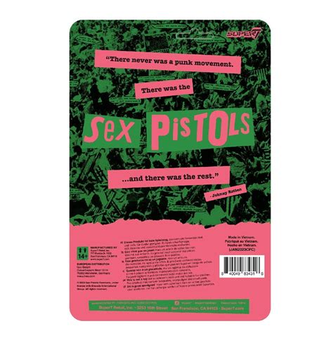 【未使用】★セックス ピストルズ ジョニー ロットン Re Action フィギュア Sex Pistols Johnny Rotten