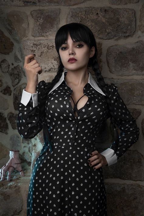 Kalinka Fox Wednesday Addams Nudecosplay Biz
