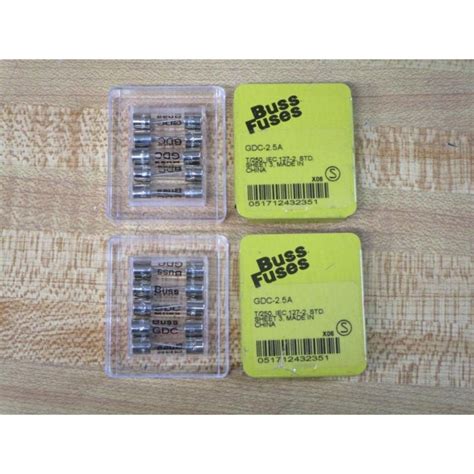 buss gdc 2 5a bussmann fuse cross ref 1cd10 fine wire element pack of 10 mara industrial