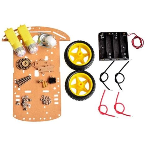 Chasis Kit Carro Robot Seguidor Arduino 3 Ruedas Ecuarobot