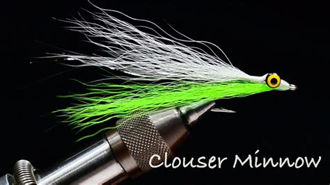 Clouser Minnow Fly Tying Instructions By Charlie Craven Youtube