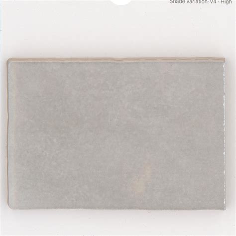 Sample Cloe 2 5 X 8 Ceramic Wall Tile In Grey Full Piece
