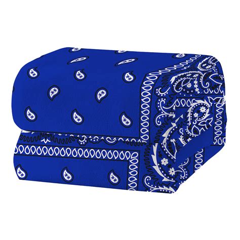 Crip Blue Bandana Blanket Gearfrost
