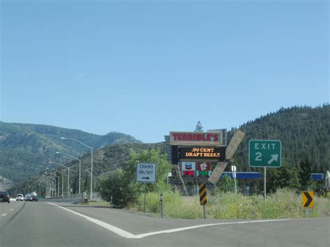 Nevada Aaroads Interstate 80 West Reno