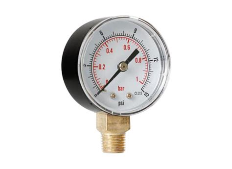 Medidor De Pressão Radial Para A água Do Ar Do óleo Ts Y504 15psi 14 Bspt Com O Melhor Preço é