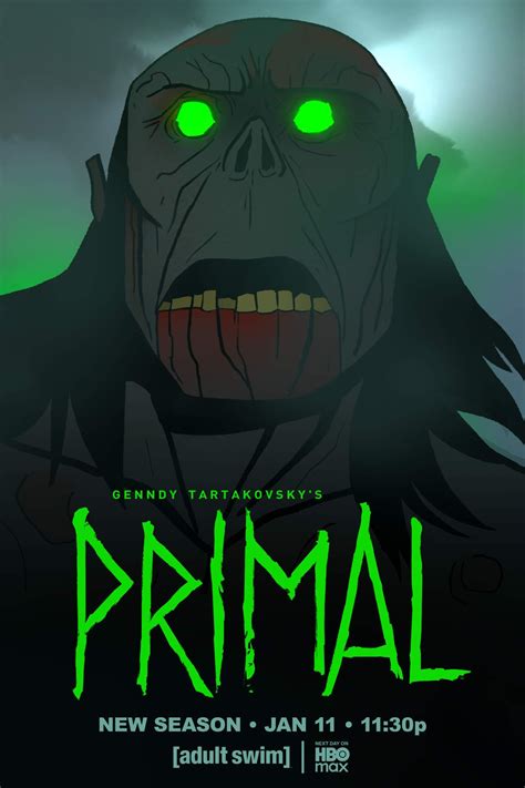 Genndy Tartakovskys Primal Season 3 Premiere Date And Key Art