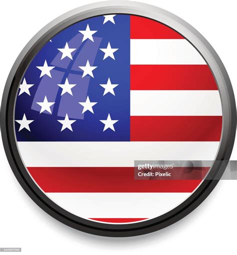 Usa Flag Icon High Res Vector Graphic Getty Images