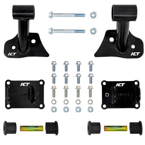 Ict Billet 1992 2006 Bmw E36 And E46 Ls Engine Mount Kit Michigan