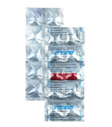Oleanz Rt 5 Tablet At Rs 110stripe एंटीसाइकोटिक दवा In Nagpur Id