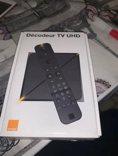 🟠 Decodeur Tv Uhd Orange Neuf Uhd 4k Tv Mini Player Server Livraison