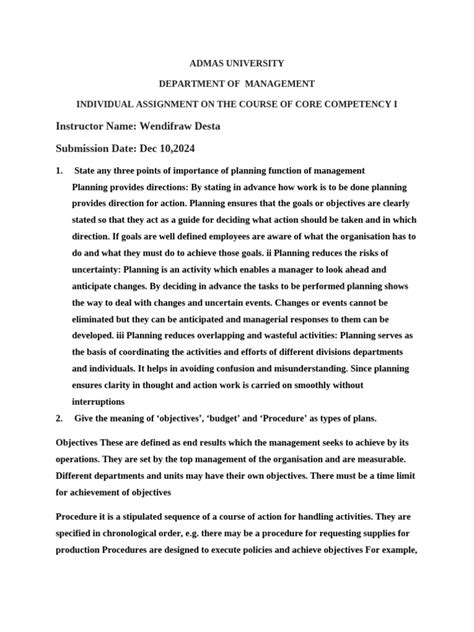 Edited Competency Assignment Pdf Leadership Human Resource Management