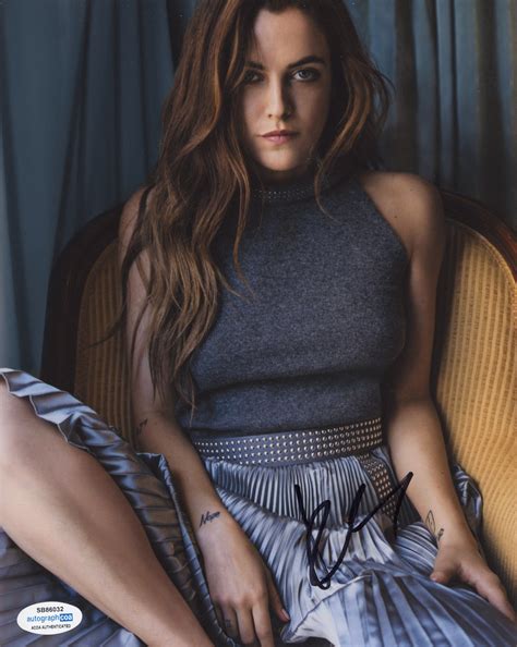 Riley Keough Sexy Signed Autograph 8x10 Photo Acoa Outlaw Hobbies Authentic Autographs