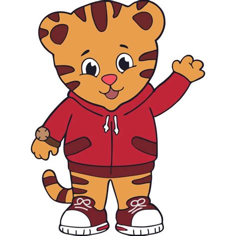 Vinyl Adhesive Home Living Room Daniel Tigers Neighborhood Animated