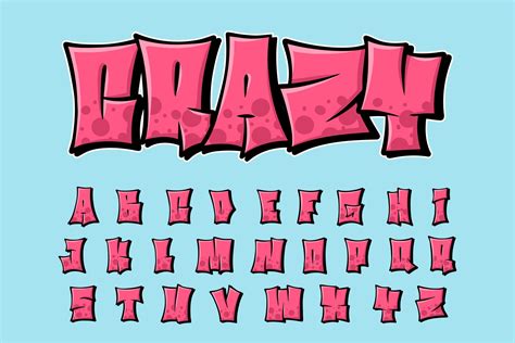 Download The Square Alphabet Graffiti Text Vector Letters 13373937