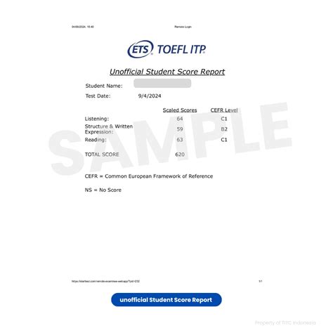Toefl Itp® Online Titc Indonesia™