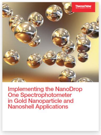 Gold Nanoparticle Quantification With Uv Vis Spectroscopy