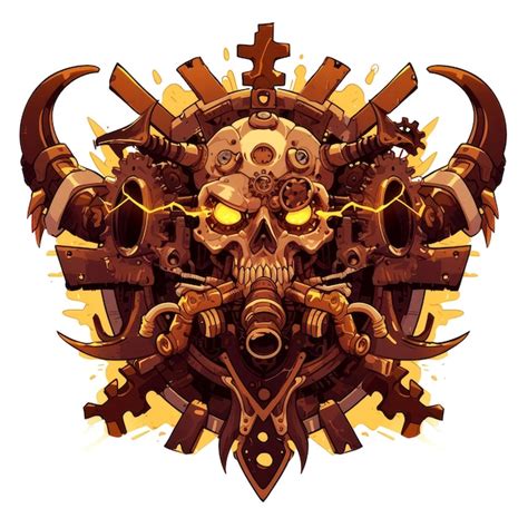 7 000 Steampunk Emblem Design Pictures