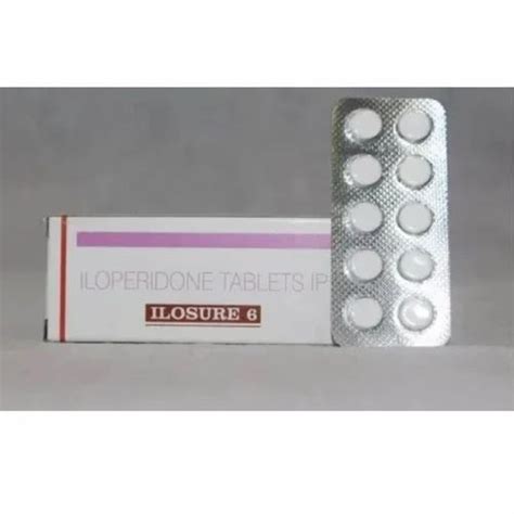 Ilosure Iloperidone Tablets Strength 6 Mg At Rs 500stripe In Nagpur