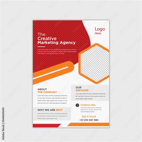 Corporate Business Flyear Poster Pamphlet Brochure Cover Design Layout