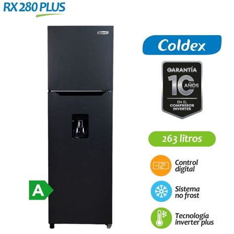 Refrigeradora Coldex 263lt Nf Rx280plus