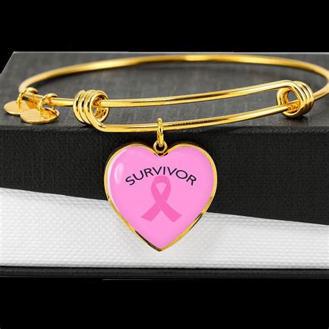 Breast Cancer Survivor Bracelet Breast Cancer Survivor Pink Ribbon