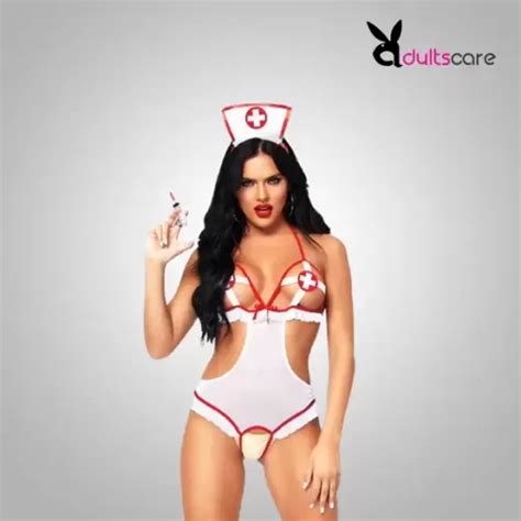 Women Sexy Nurse Uniform Adult Role Play Costume
