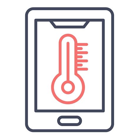 Premium Vector Smart Temperature Vector Illustration Style