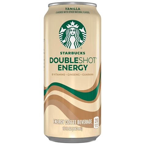 Starbucks Doubleshot Energy Drink Vanilla Espresso Coffee 15 Oz Cans