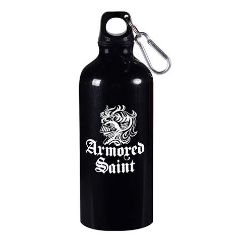 Armored Saint Helmet Logo Water Bottle