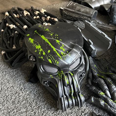 Predator Armor Set Costume For Cosplay Etsy