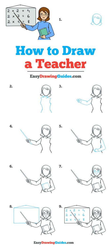 How To Draw A Teacher How To Draw For A Teacher How To Draw A