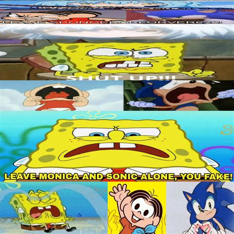 Spongebob Save Monica And Sonic From Spongebob2000 By 29032009m On Deviantart