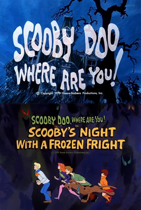 Scooby Doo Where Are You Scoobys Night With A Frozen Fright