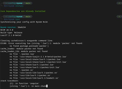 NVIM APPNAME Variable Not Working Issue Nyoom Engineering Nyoom Nvim GitHub