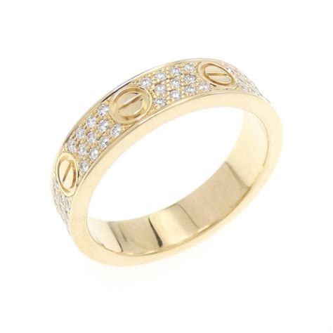 Pre Owned Cartier Mini Love Ring Good