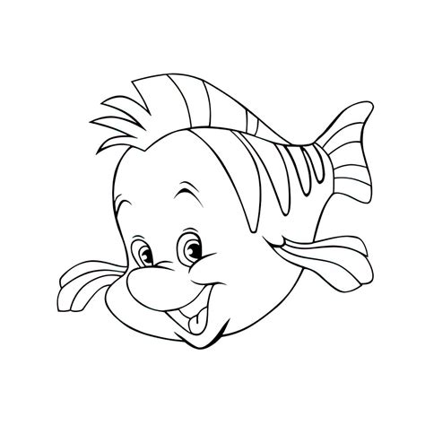 דג בת הים ️ להדפסה ולהורדה בחינם