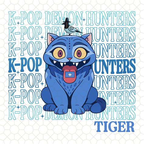 Cazadores De Demonios De Kpop Png De Tigre Png De Huntrix Regalo Para Fans De Huntrix Fans