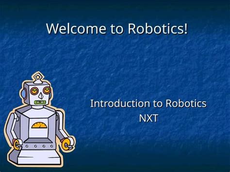 intellektrobotics presentations