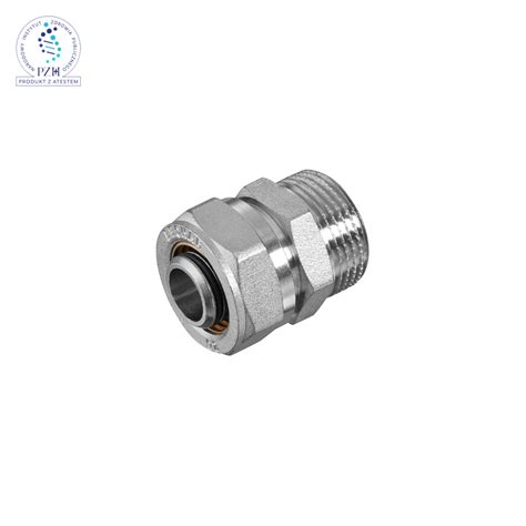 Compression Straight Fitting With Threaded M End Lechar