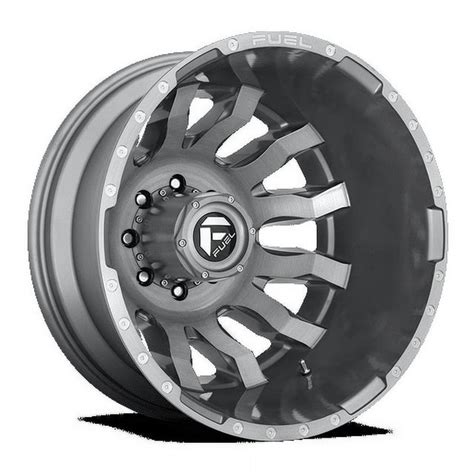 Fuel D693 Blitz Platinum 20x825 8x1651 265et 1101cb Brushed Gun