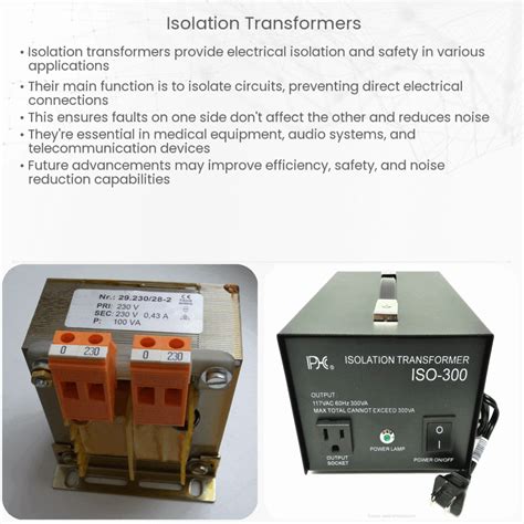 Isolation Transformers How It Works Application And Advantages