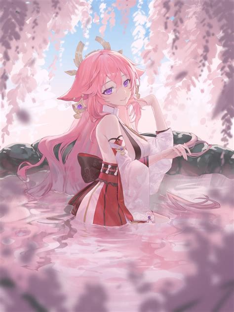 Yae Miko By Soraneko Hino R Yaemiko