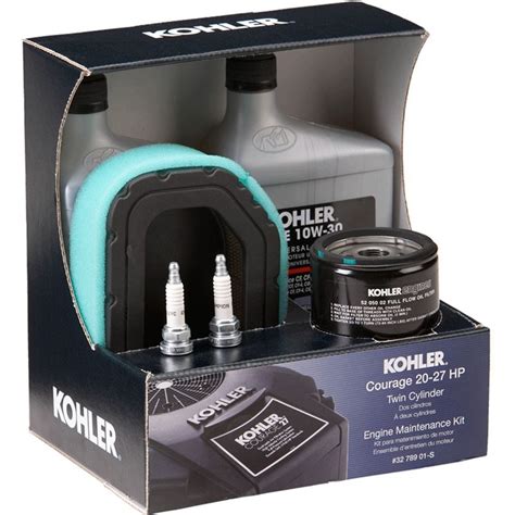 Maintenance Kit Courage Twin 20 27 Hp For Kohler Sv710 Sv740 Engines