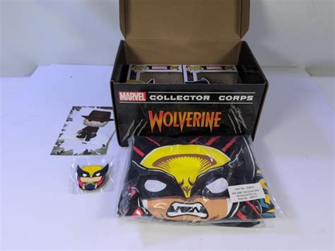 Funko Marvel Collector Corp Subscription Box Wolverine 50th
