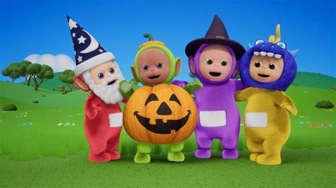 The Teletubbies Wearing Their Halloween Costumes Mickey Mouse Clubhouse Teletubbies Dora The