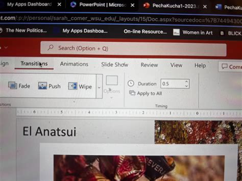 How To Access Advance Slide” Feature Rpowerpoint