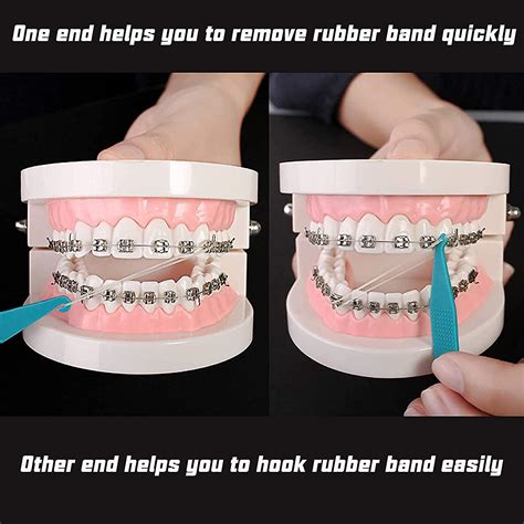 500 Pcs Orthodontic Elastic Rubber Bands 35oz Heavy Dental Traction