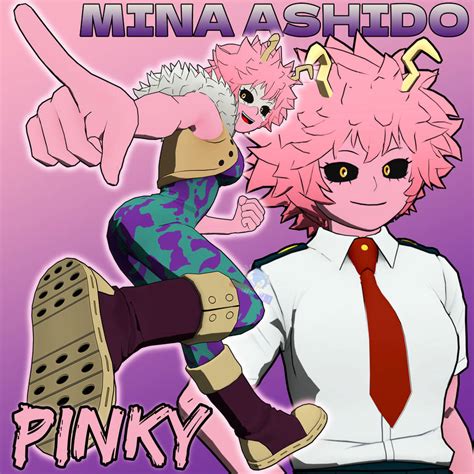 Mina Ashido My Hero Academia By Hunicrio On Deviantart