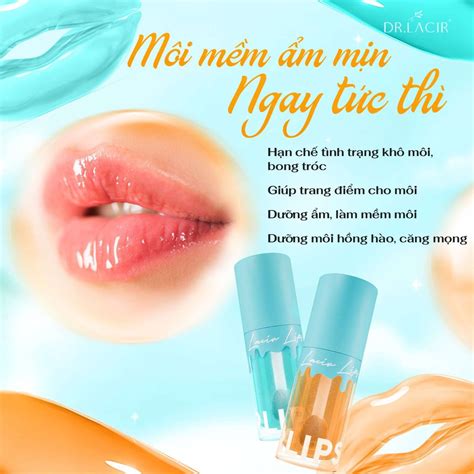 Lacir Lips Son Dưỡng Môi Dr Lacir
